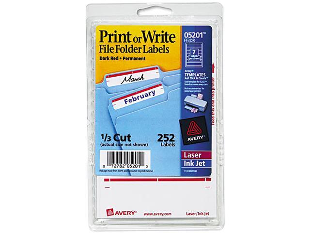 Click here for Avery 05201 Print or Write File Folder Labels  11/... prices