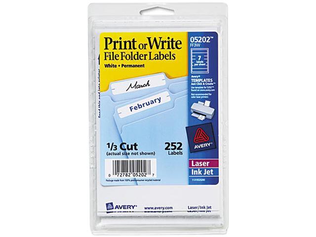 Click here for Avery 05202 Print or Write File Folder Labels  11/... prices