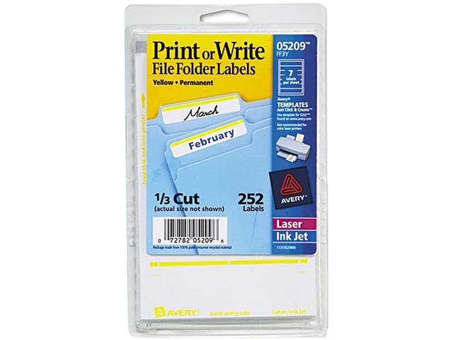 Click here for Avery 05209 Print or Write File Folder Labels  11/... prices