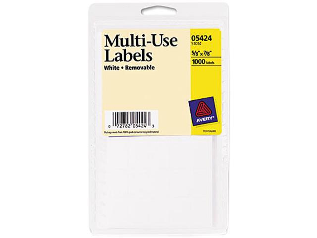 Click here for Avery 05424 Self-Adhesive Removable Multi-Use Labe... prices