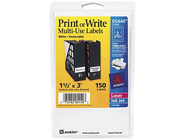 Click here for Avery 05440 Print or Write Removable Multi-Use Lab... prices
