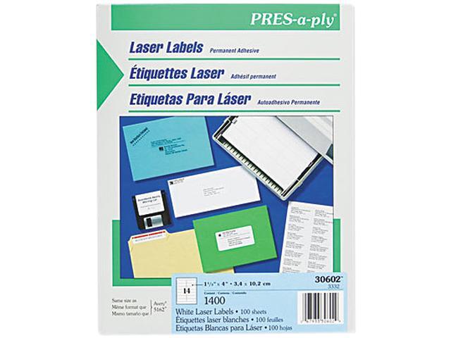 Click here for Avery 30602 Pres-A-Ply Laser Address Labels  1-1/3... prices
