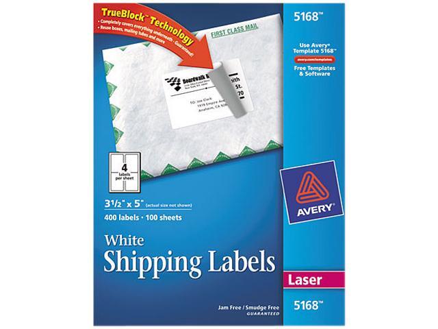 Click here for Avery 5168 Shipping Labels with TrueBlock Technolo... prices