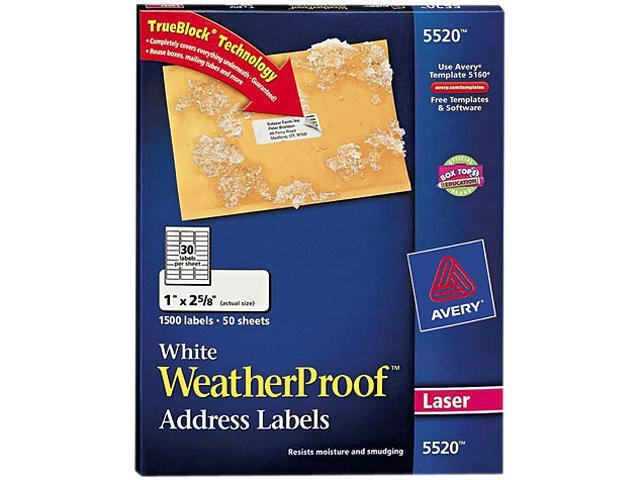 Click here for Avery WeatherProof Mailing Labels  TrueBlock Techn... prices