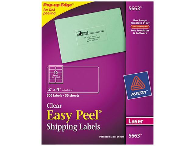 Click here for Avery Matte Clear Shipping Labels  Sure Feed Techn... prices