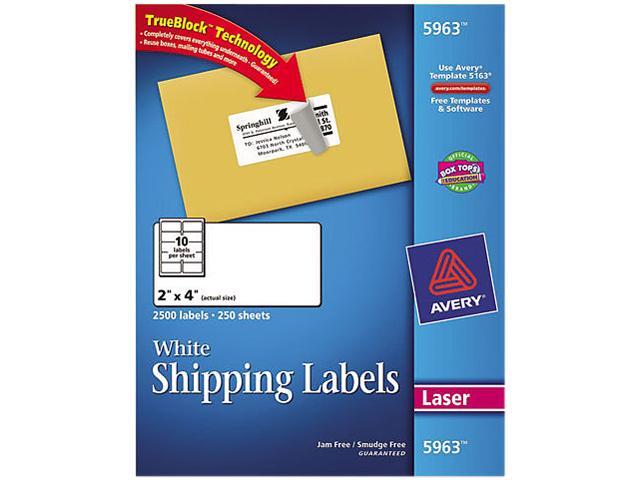 Click here for Avery 5963 Shipping Labels with TrueBlock Technolo... prices
