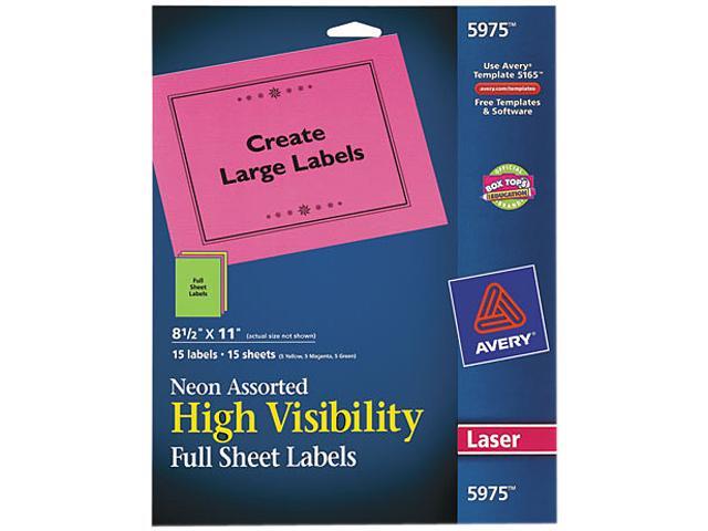 Click here for Avery High-Visibility Labels  Permanent Adhesive... prices