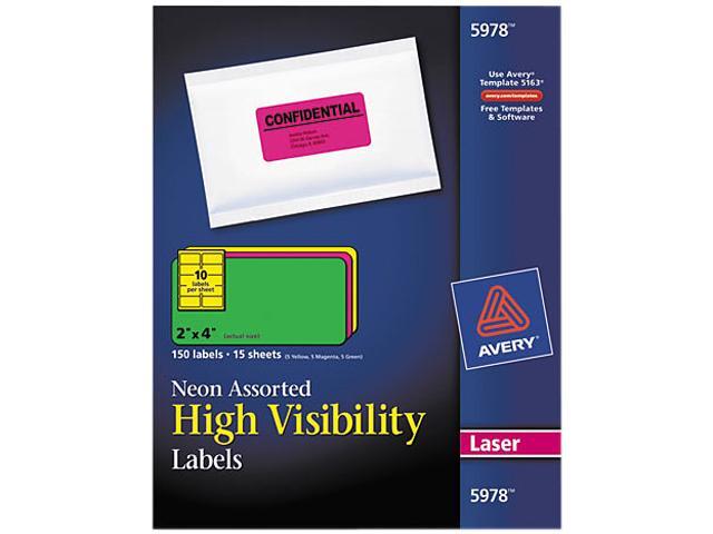 Click here for Avery High-Visibility Labels  Permanent Adhesive... prices