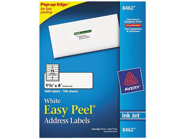 Click here for Avery 8462 Easy Peel Inkjet Address Labels  1-1/3... prices