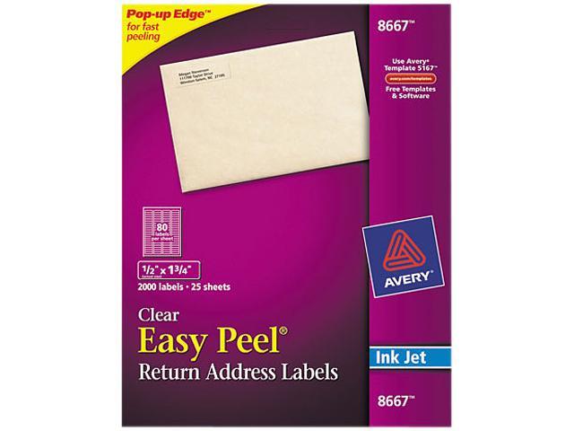 Click here for Avery Matte Clear Return Address Labels  Sure Feed... prices