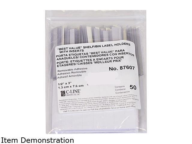 Click here for C-line 87607 Label Holders  Top Load  3 x 1/2  Cle... prices