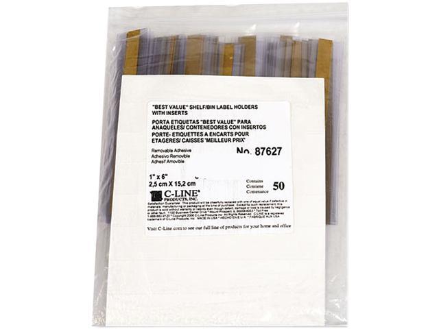 Click here for C-line 87627 Label Holders  Top Load  6 x 1  Clear... prices