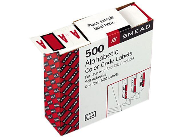 Click here for Smead 67071 A-Z Color-Coded Bar-Style End Tab Labe... prices