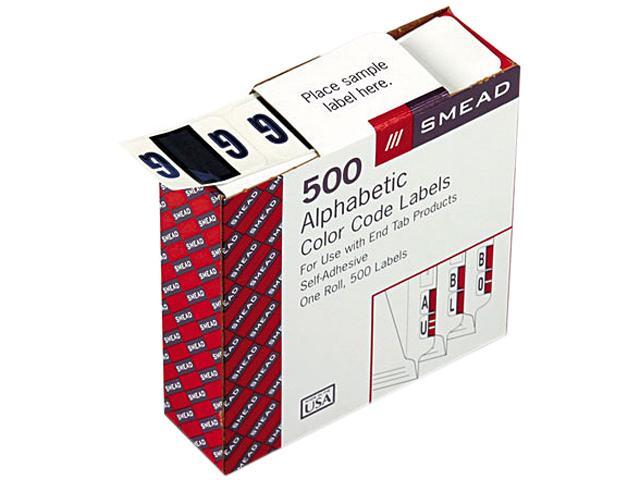 Click here for Smead 67077 A-Z Color-Coded Bar-Style End Tab Labe... prices