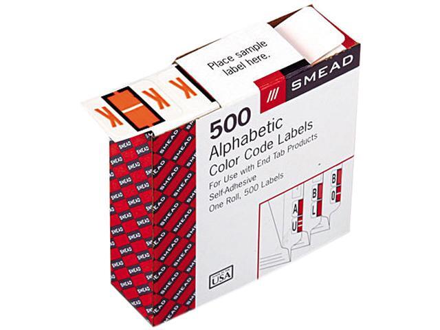 Click here for Smead 67081 A-Z Color-Coded Bar-Style End Tab Labe... prices