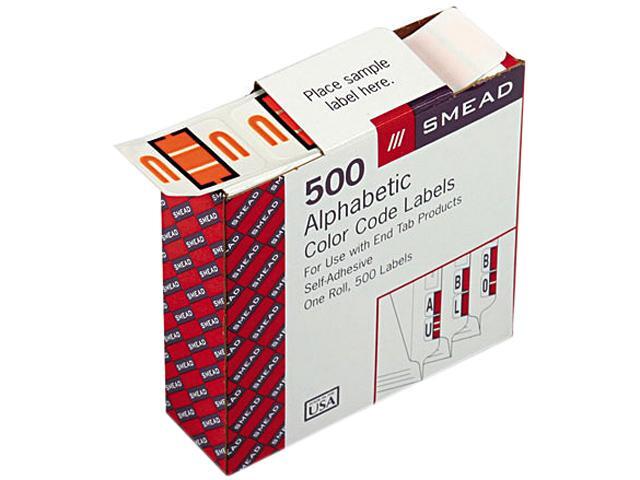 Click here for Smead 67091 A-Z Color-Coded Bar-Style End Tab Labe... prices