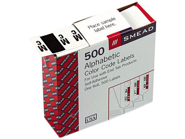 Click here for Smead 67097 A-Z Color-Coded Bar-Style End Tab Labe... prices