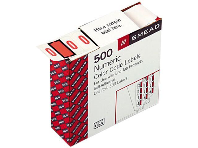 Click here for Smead 67370 Single Digit End Tab Labels  Number 0... prices