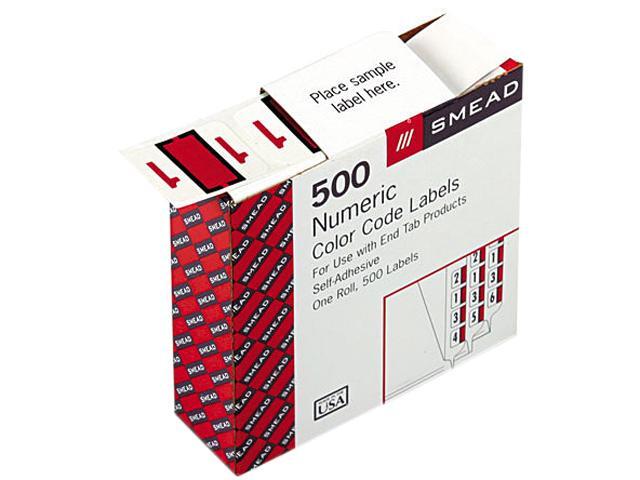 Click here for Smead 67371 Single Digit End Tab Labels  Number 1... prices