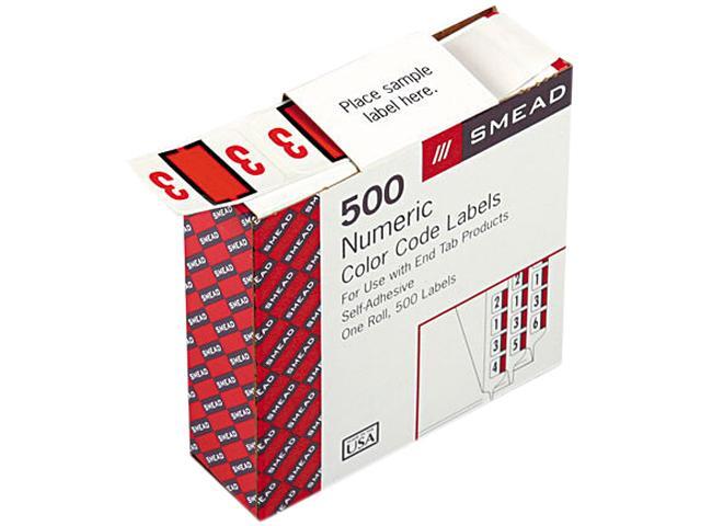Click here for Smead 67373 Single Digit End Tab Labels  Number 3... prices