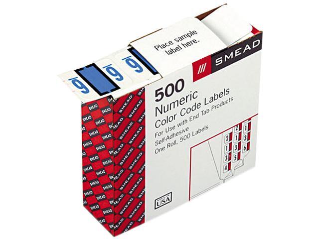 Click here for Smead 67376 Single Digit End Tab Labels  Number 6... prices