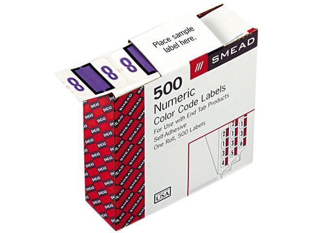 Click here for Smead 67378 Single Digit End Tab Labels  Number 8... prices
