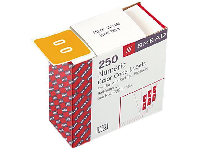 Click here for Smead 67420 Single Digit End Tab Labels  Number 0... prices