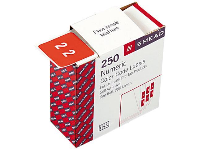 Click here for Smead 67422 Single Digit End Tab Labels  Number 2... prices