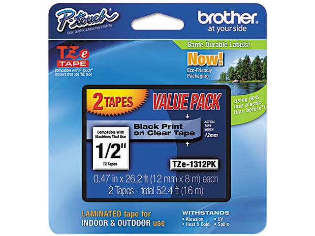 Click here for Brother TZE1312PK P-Touch TZ Series Tape  0.5w  Bl... prices