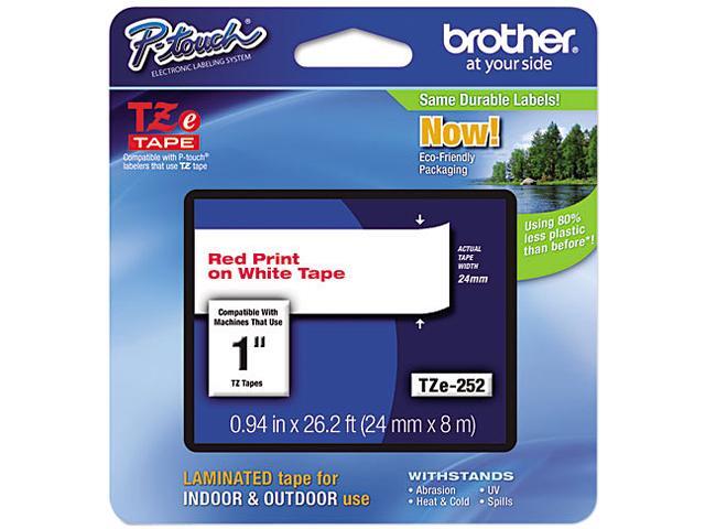 Click here for Brother TZE252 TZe Standard Adhesive Laminated Lab... prices