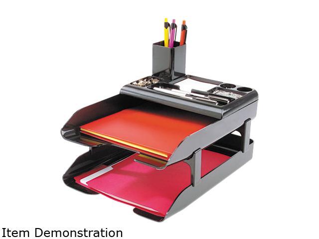 Click here for Deflect-o 583004 Corporate Desk Tray Set  Two Tier... prices