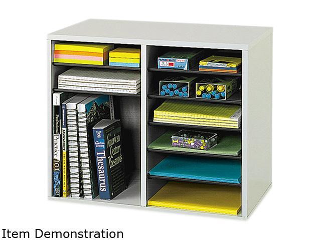 Click here for Safco 9420GR Fiberboard Literature Sorter  12 Sect... prices