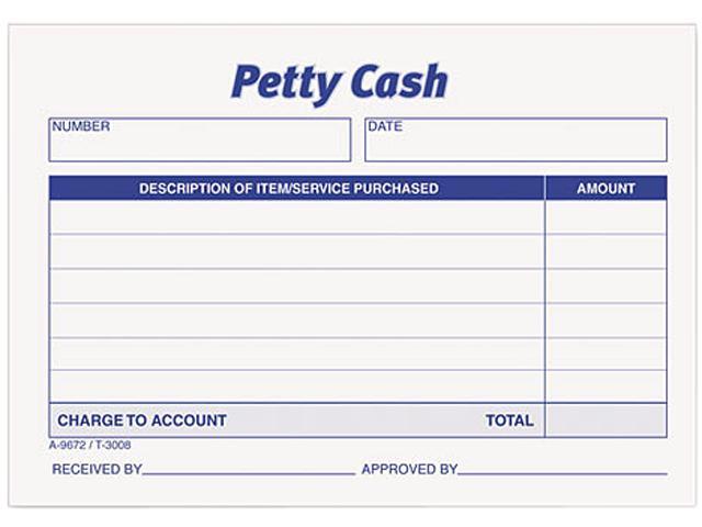 Click here for Tops 3008 Received of Petty Cash Slips  3-1/2 x 5... prices