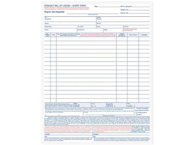 Click here for Tops 3847 Snap-Off Bill of Lading 16-Line  8-1/2 x... prices