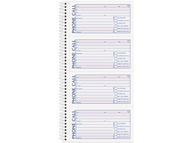 Click here for Tops 4003 Spiralbound Message Book  2-3/4 x 5  Two... prices