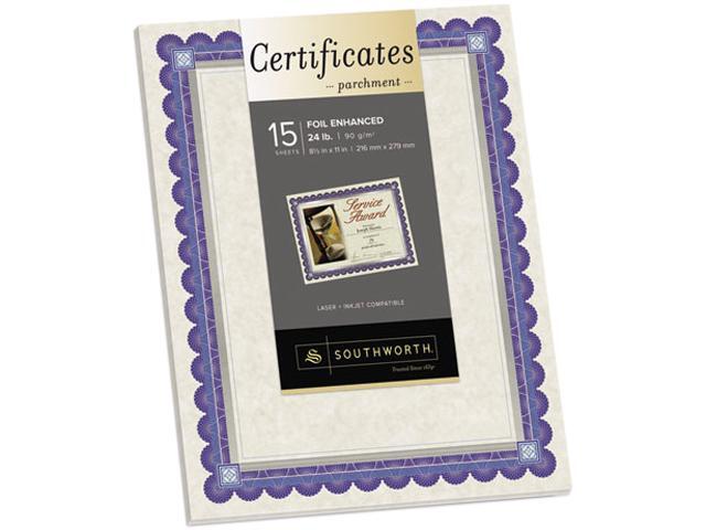 Click here for Foil-Enhanced Parchment Certificates  Ivory w/Silv... prices