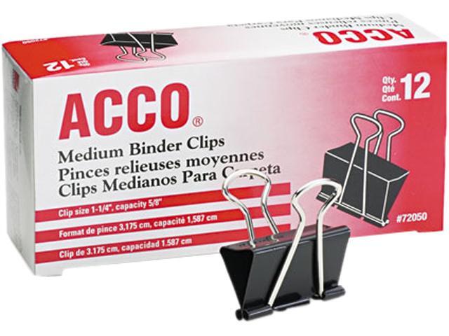 Click here for Acco - Binder Clips  Medium - 12 Count prices