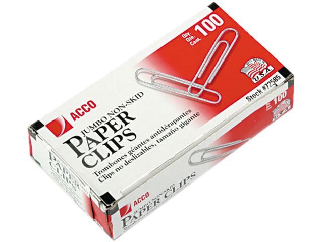 Click here for Acco 72585 Nonskid Economy Paper Clips  Steel Wire... prices