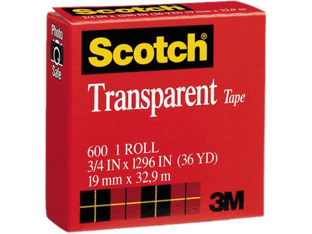 Click here for Scotch 600341296 Transparent Glossy Tape  3/4 x 12... prices