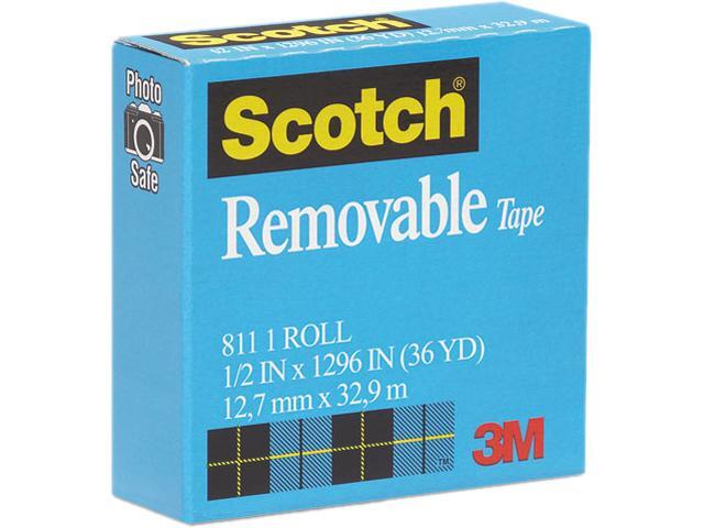 Click here for Scotch 811-12-1296 Removable Tape  1/2 x 1296  1 C... prices