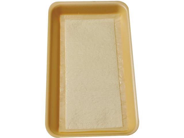Click here for Pactiv TA1341108 Meat Tray Pads  6w x 4 1/2d  Whit... prices