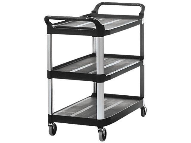 Click here for Rubbermaid Commercial 409100BLA Open Sided Utility... prices