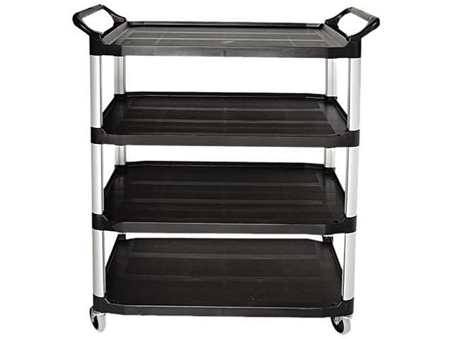 Click here for Rubbermaid Commercial 409600BLA Open Sided Utility... prices
