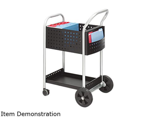 Click here for Safco 5238BL Scoot Mail Cart  1-Shelf  22w x 27d x... prices
