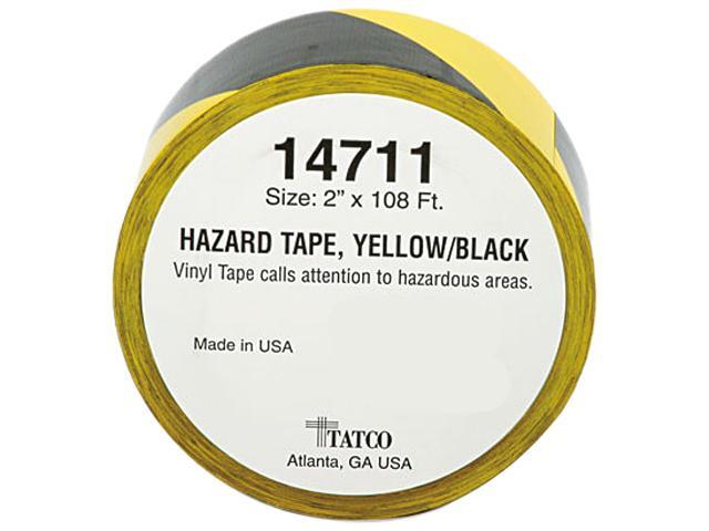Click here for Tatco 14711 Hazard Marking Aisle Tape  2w x 108 ft... prices