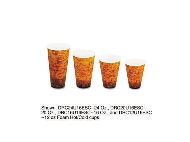 Click here for Dawn 20U16ESC Foam Hot/Cold Cups  20 oz.  Brown/Bl... prices