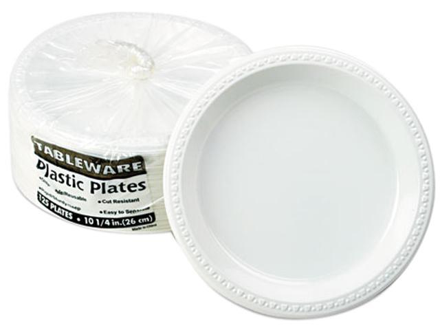Click here for Tablemate TM10644WH Plastic Dinnerware  Plates  10... prices
