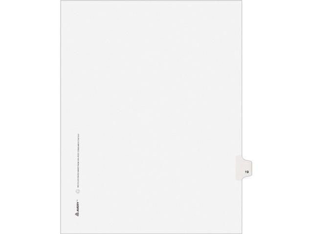 Click here for Avery 01019 Avery-Style Legal Side Tab Divider  Ti... prices