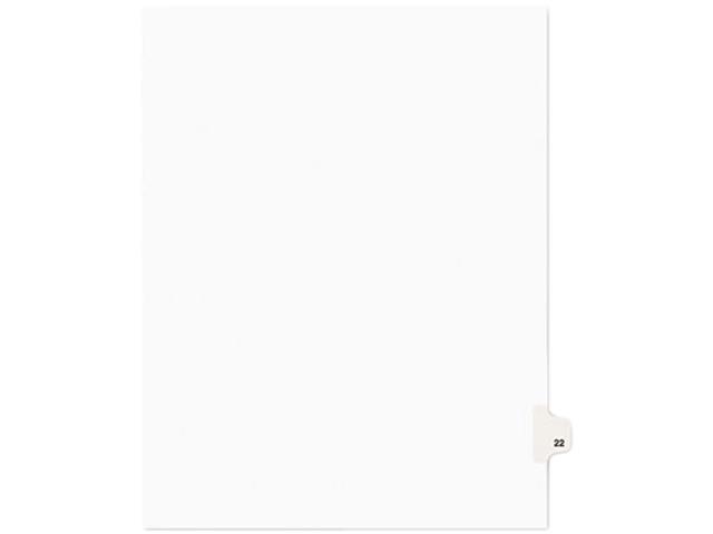Click here for Avery 01022 Avery-Style Legal Side Tab Divider  Ti... prices