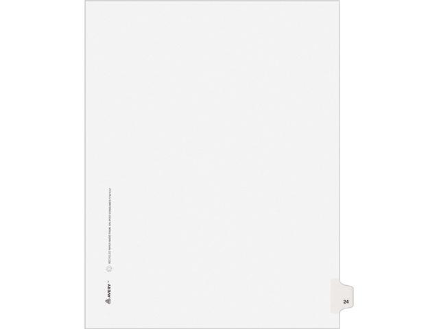 Click here for Avery 01024 Avery-Style Legal Side Tab Divider  Ti... prices